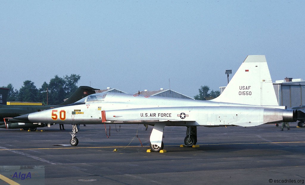 Northrop F-5E/F - Escadrilles
